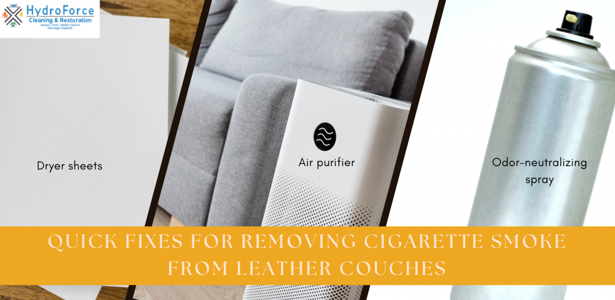 How to Remove Cigarette Smoke Odors from a Leather Couch